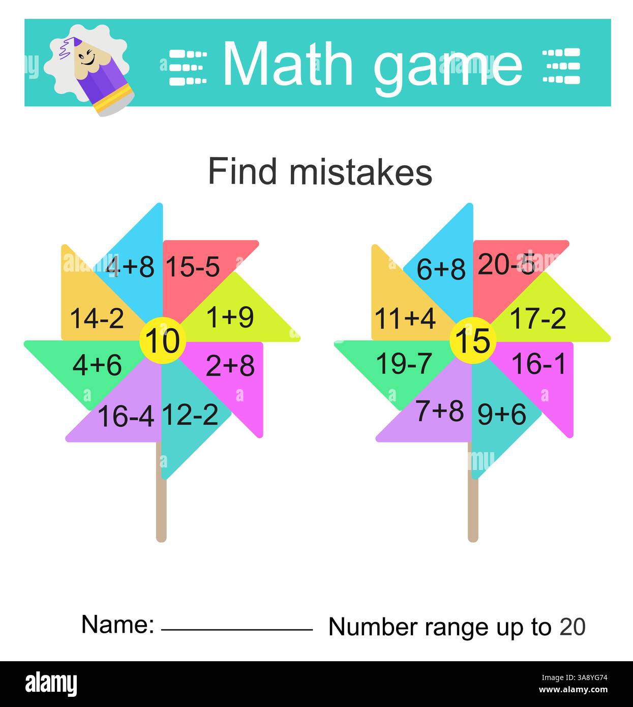 Educational material for kids. Math game. Preschool worksheet activity ...