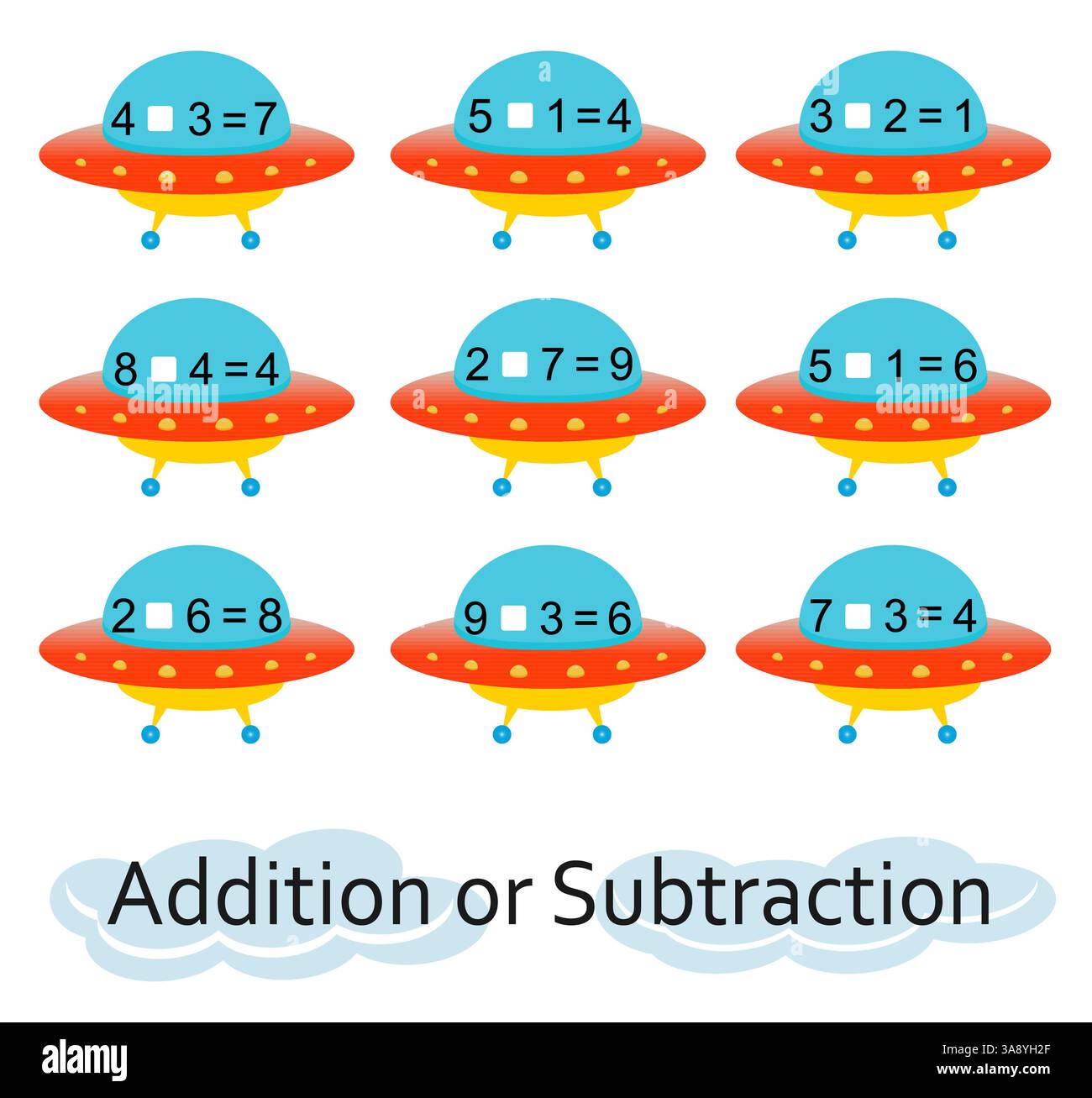 Math activity for kids. Developing numeracy skills. Number range up to ...