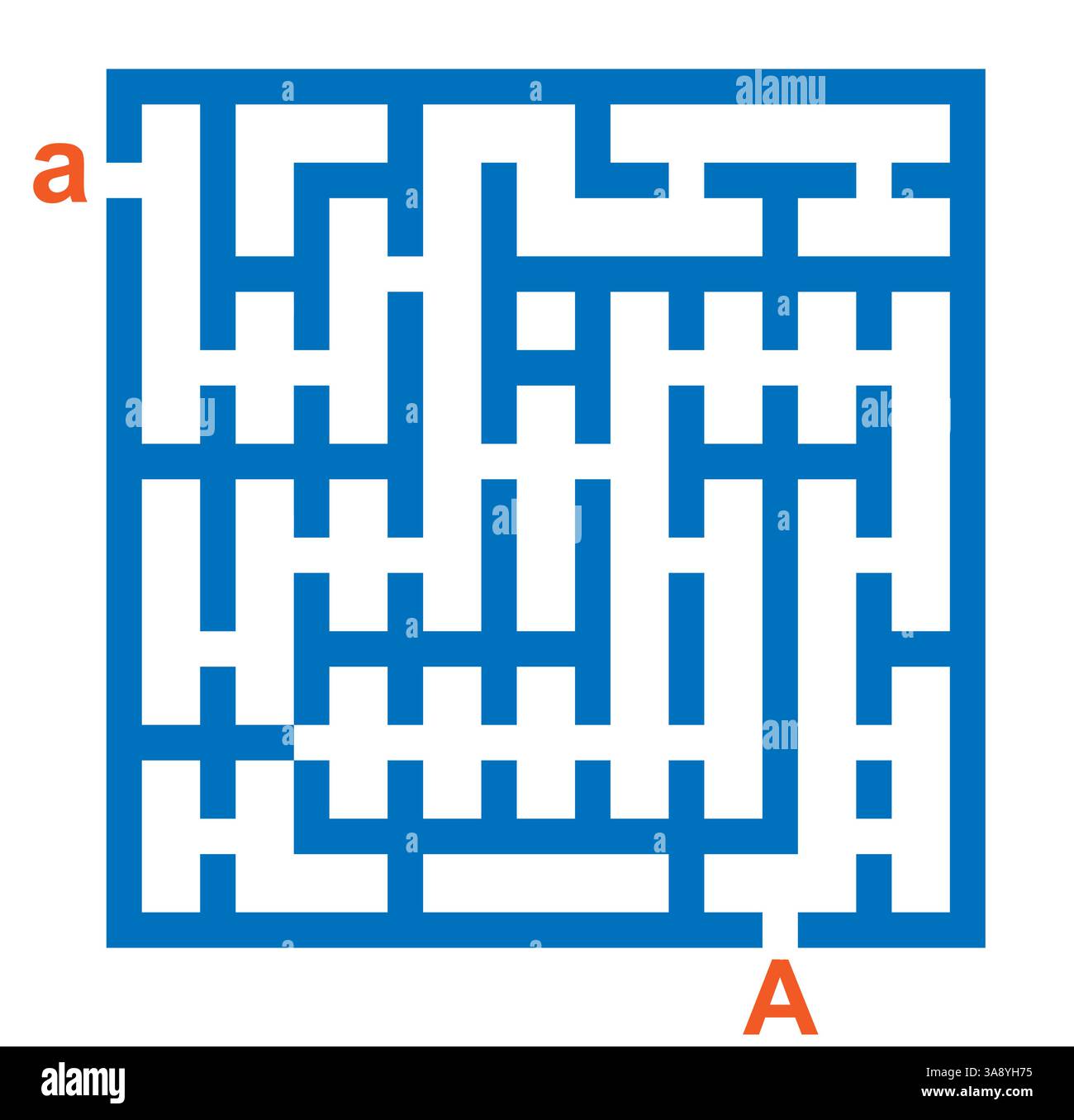 Maze game for kids. Labyrinth. Vector puzzle Stock Vector Image & Art ...