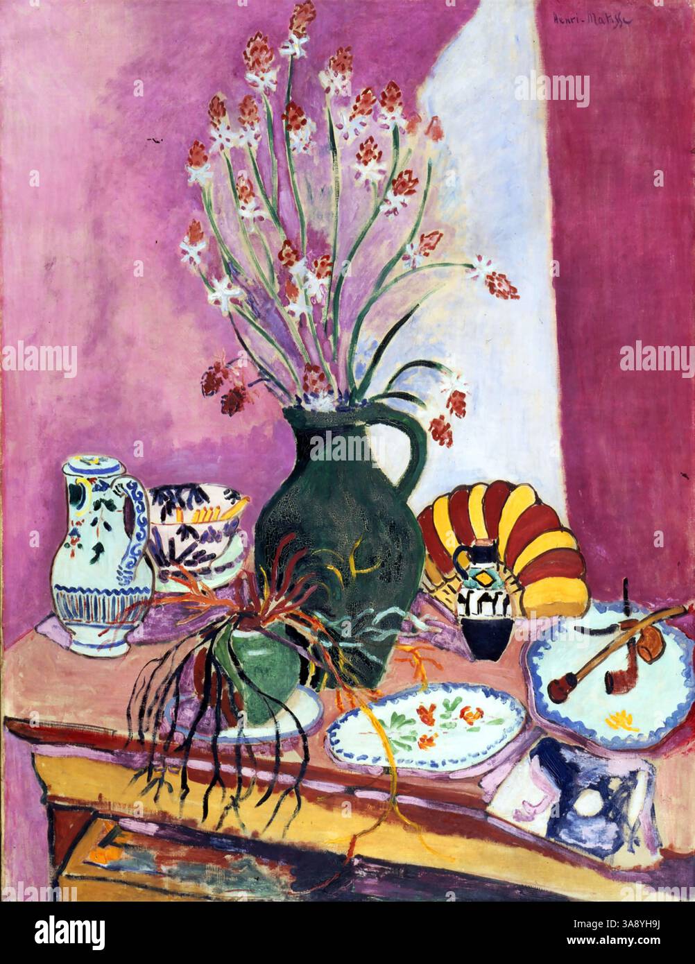 Matisse, Nature morte aux asphodèles (Still Life with Asphodels ...