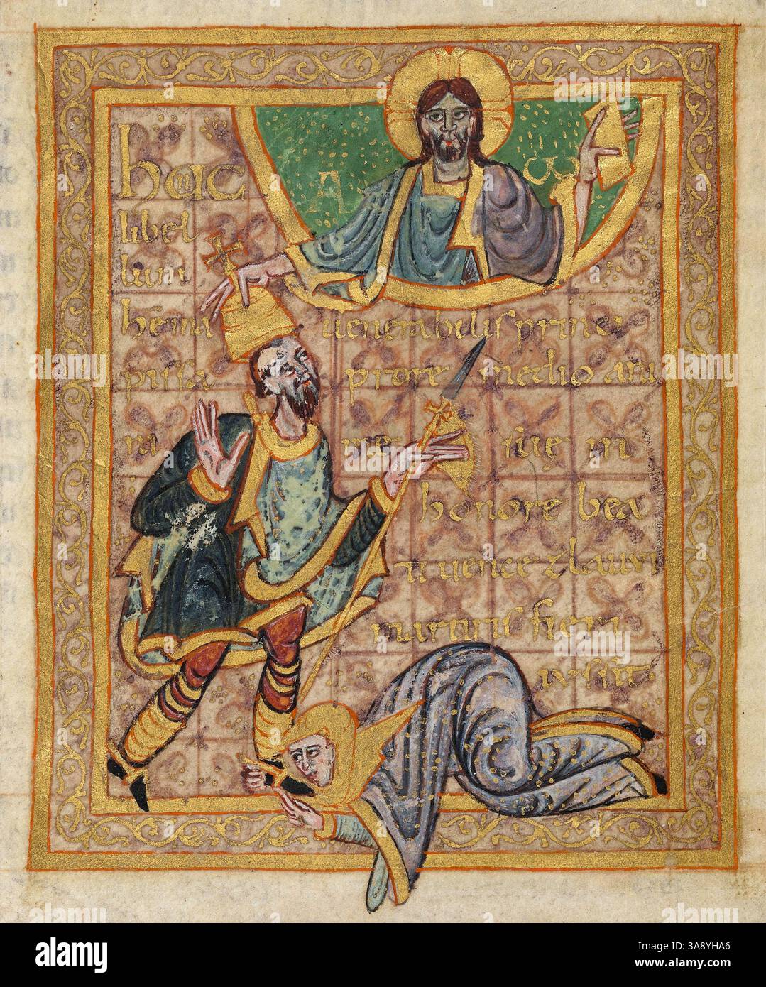 Saint Wenceslaus ( Wenceslas ). Illustration entitled Wenceslaus adored ...