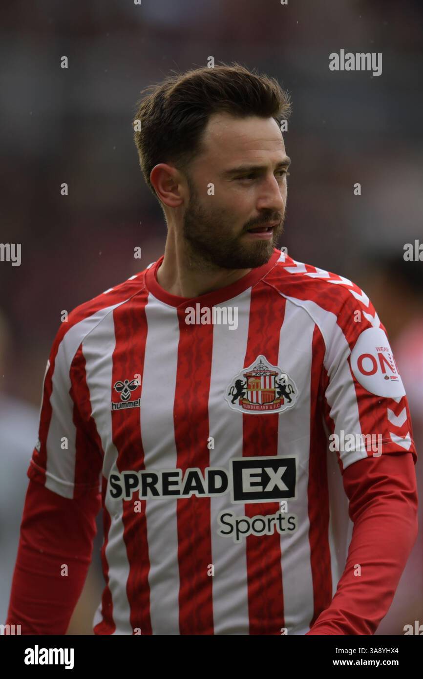 Sunderland's Patrick Roberts during the Sky Bet Championship match ...