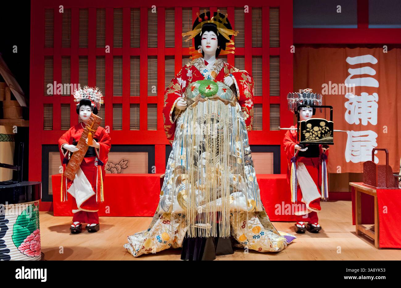 "Sukeroku Yukari no Edo Zakura," or "Sukeroku," a celebrated Kabuki ...