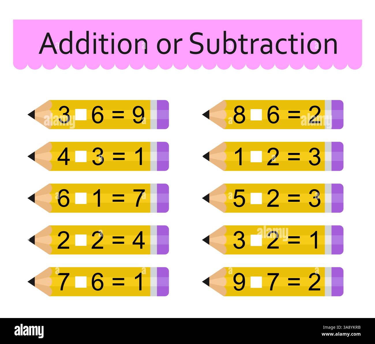 Math activity for children. Developing numeracy skills. Number range up ...