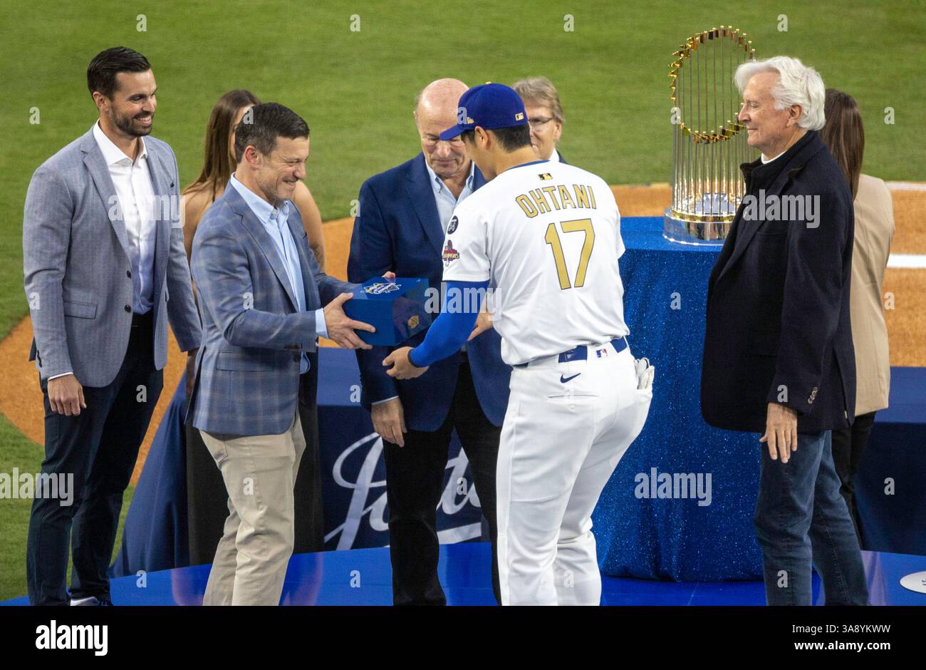 March 29, 2025, Los Angeles: Dodgers two-way player Shohei Ohtani ...