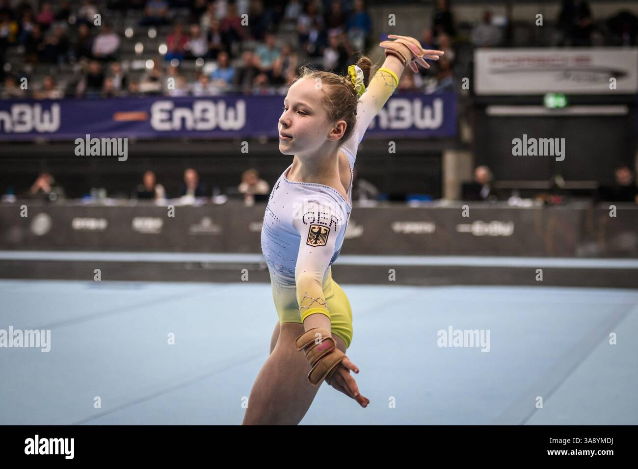 Stuttgart, Deutschland. 29th Mar, 2025. Lucia Bracka (GER, Berliner TSC ...