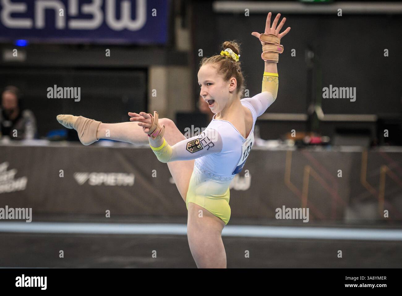 Stuttgart, Deutschland. 29th Mar, 2025. Lucia Bracka (GER, Berliner TSC ...