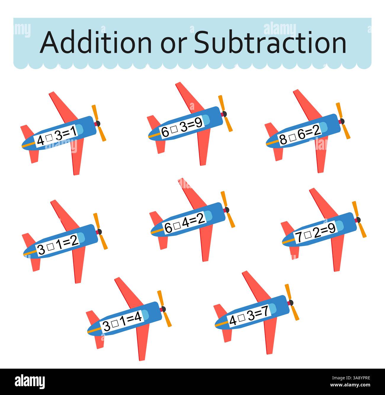 Math activity for kids. Developing numeracy skills. Number range up to ...