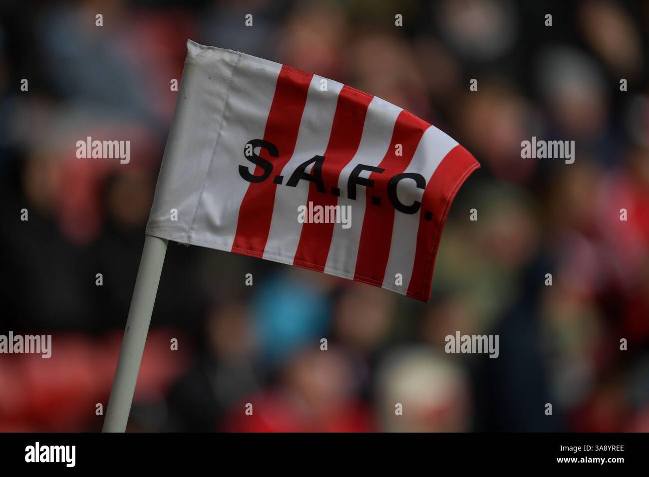 Sunderland's corner flag during the Sky Bet Championship match between ...