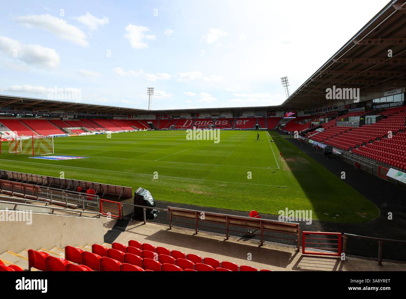 Eco - Power Stadium, Doncaster, England - 29th March 2025 A general ...