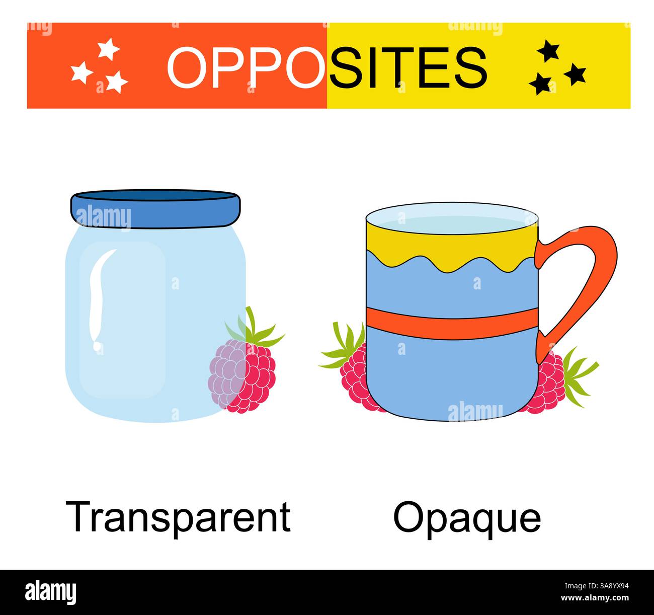 Opaque object Stock Vector Images - Alamy