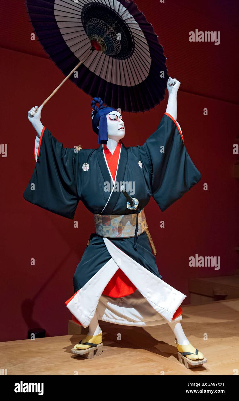 "Sukeroku Yukari no Edo Zakura," or "Sukeroku," a celebrated Kabuki play, one of the "Eighteen ...