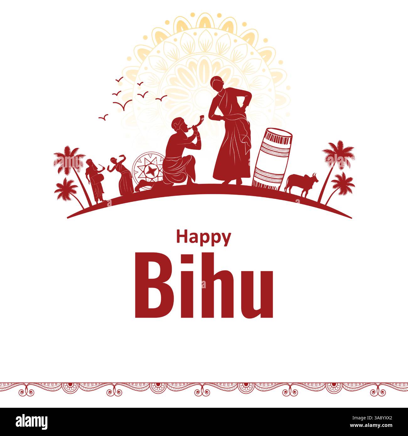 illustration of traditional background for religious holiday festival ...