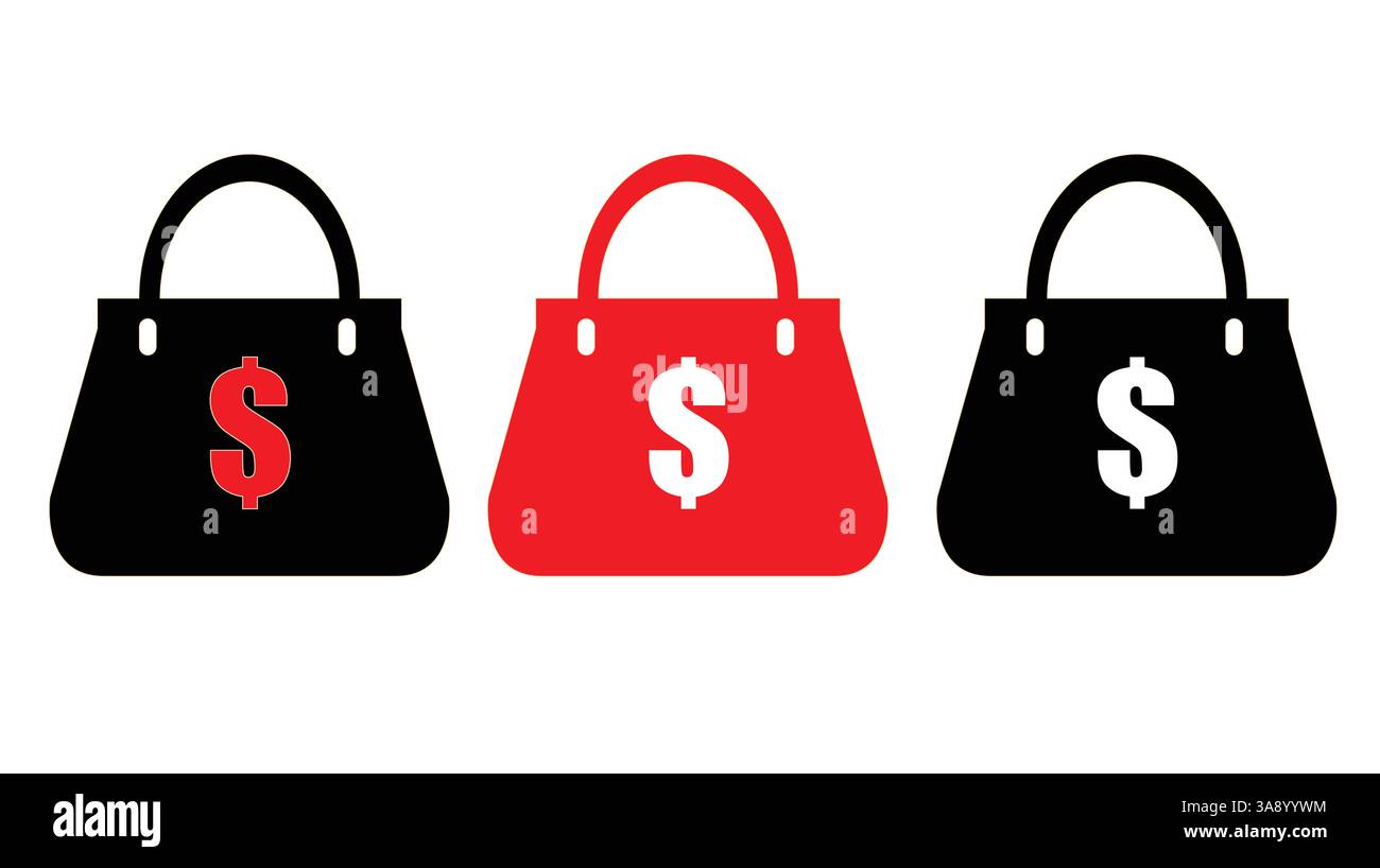 Minimalist money Stock Vector Images - Alamy