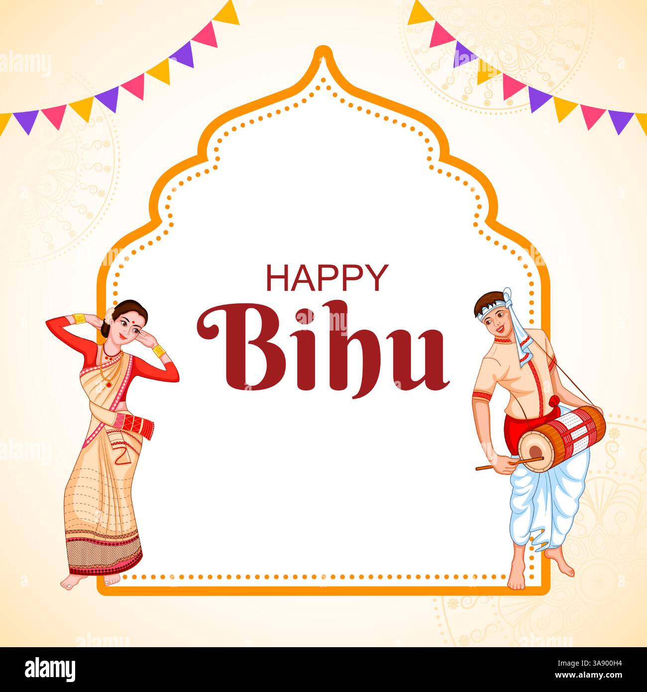 illustration of traditional background for religious holiday festival ...