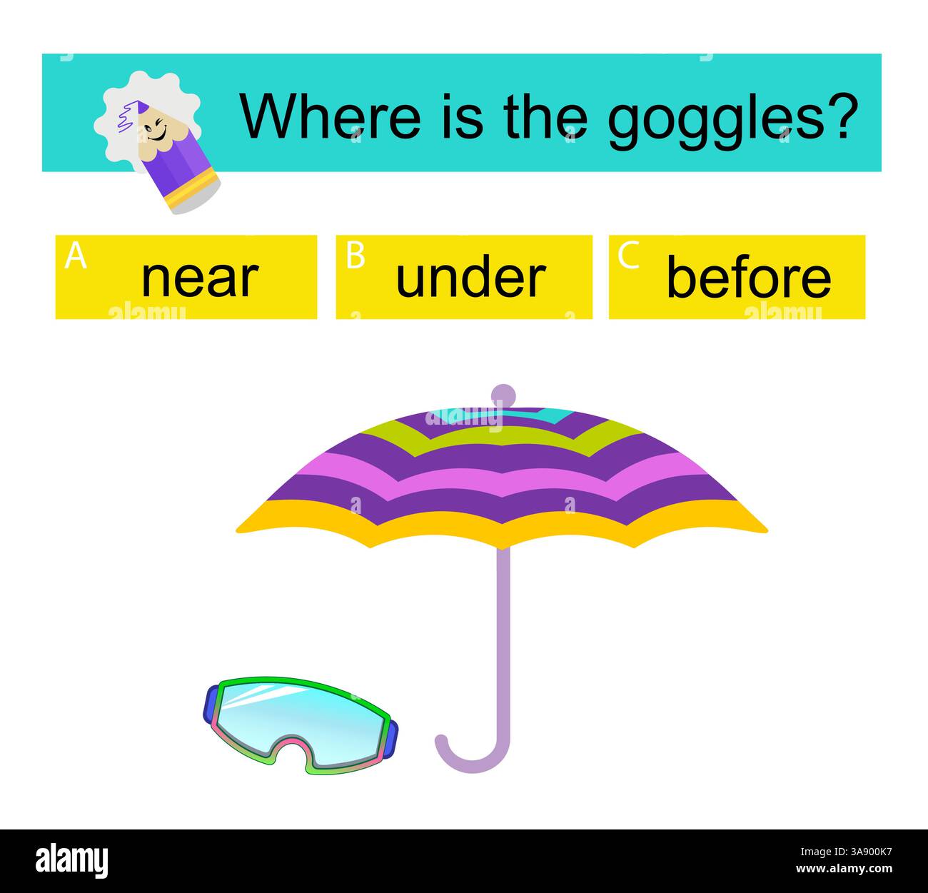 Educational material for kids. Learning prepositions. Where are the ...