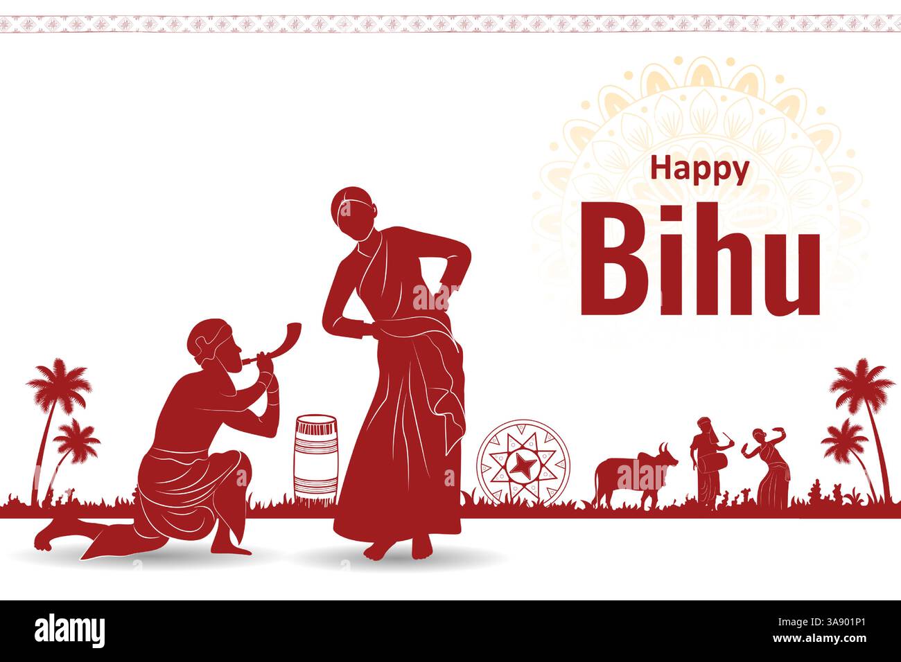 illustration of traditional background for religious holiday festival ...