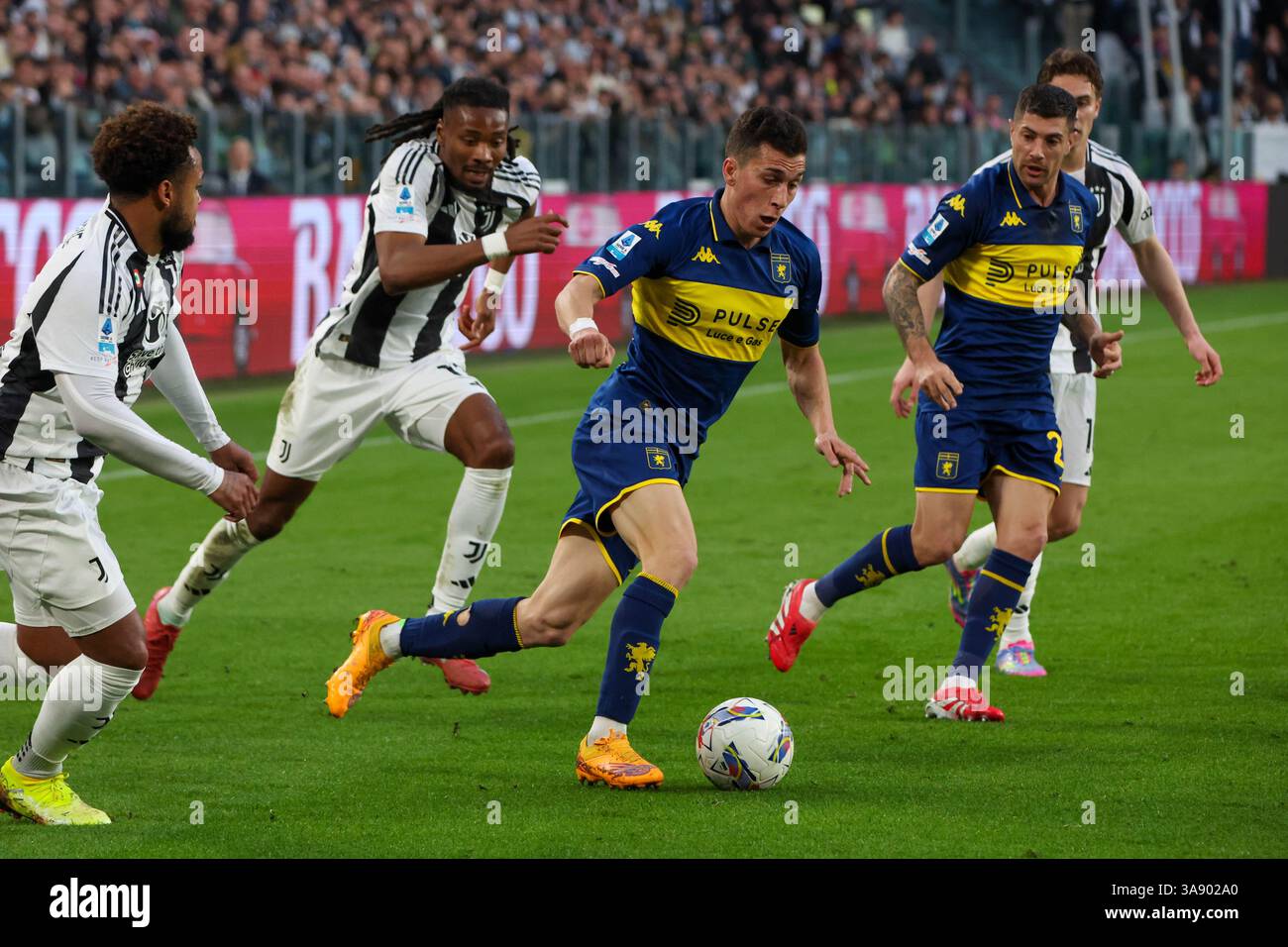 Serie A, Day 30, Torino, Stadio Alliance Stadium, Juventus - Genoa, in ...