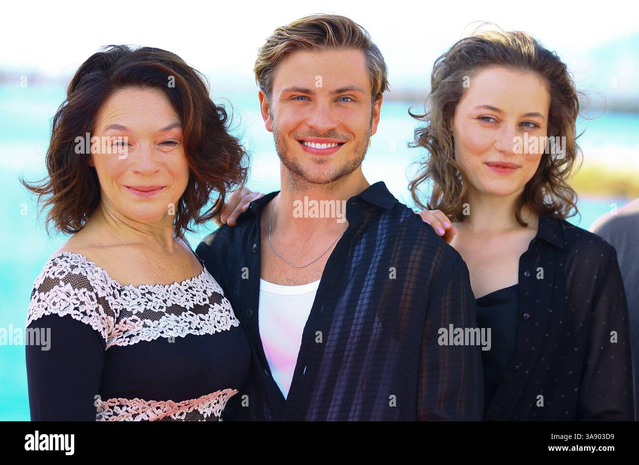 Cannes, France - October 13, 2021: Cast of german Period Drama Sisi ...