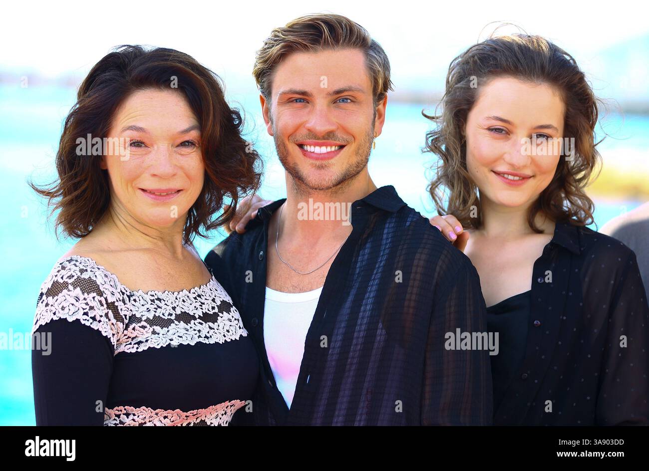 Cannes, France - October 13, 2021: Cast of german Period Drama Sisi ...