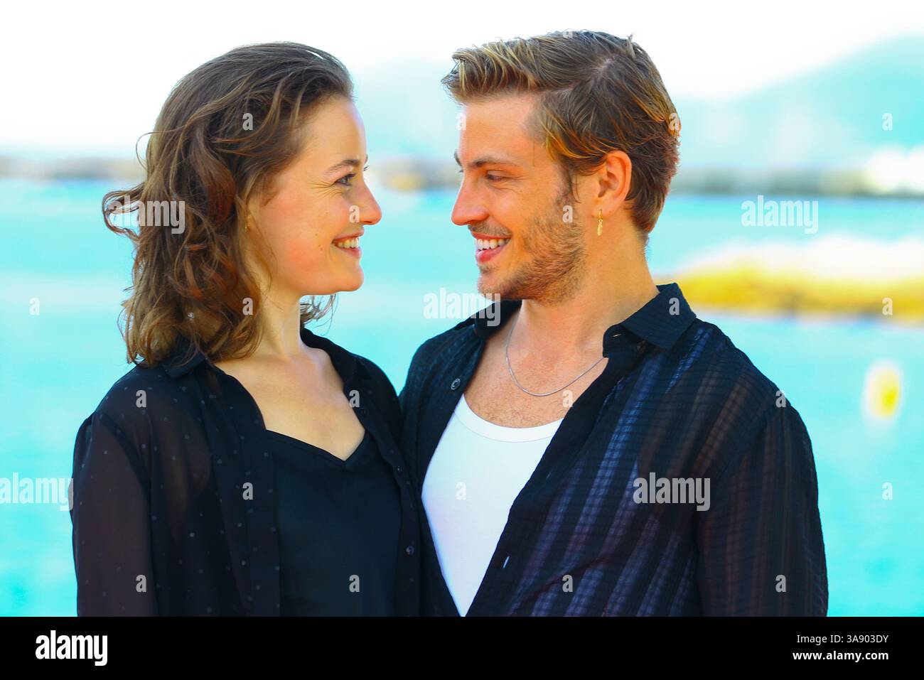 Cannes, France - October 13, 2021: Cast of german Period Drama Sisi ...