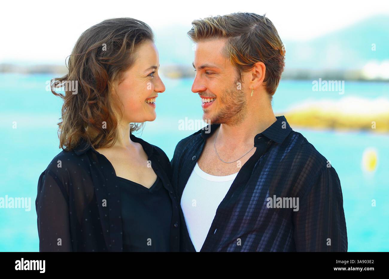 Cannes, France - October 13, 2021: Cast of german Period Drama Sisi ...