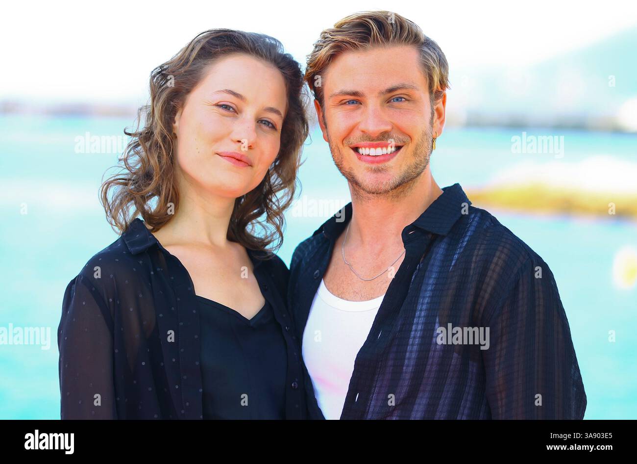 Cannes, France - October 13, 2021: Cast of german Period Drama Sisi ...
