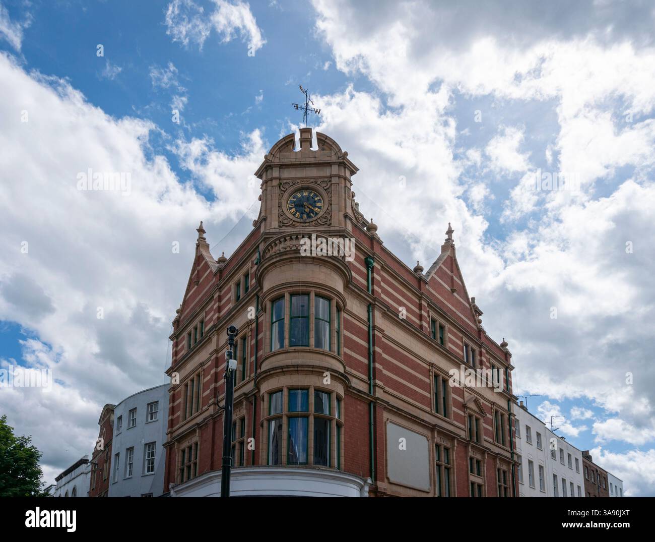 Building faade in the High Street in Cheltenham, UK Stock Photo - Alamy