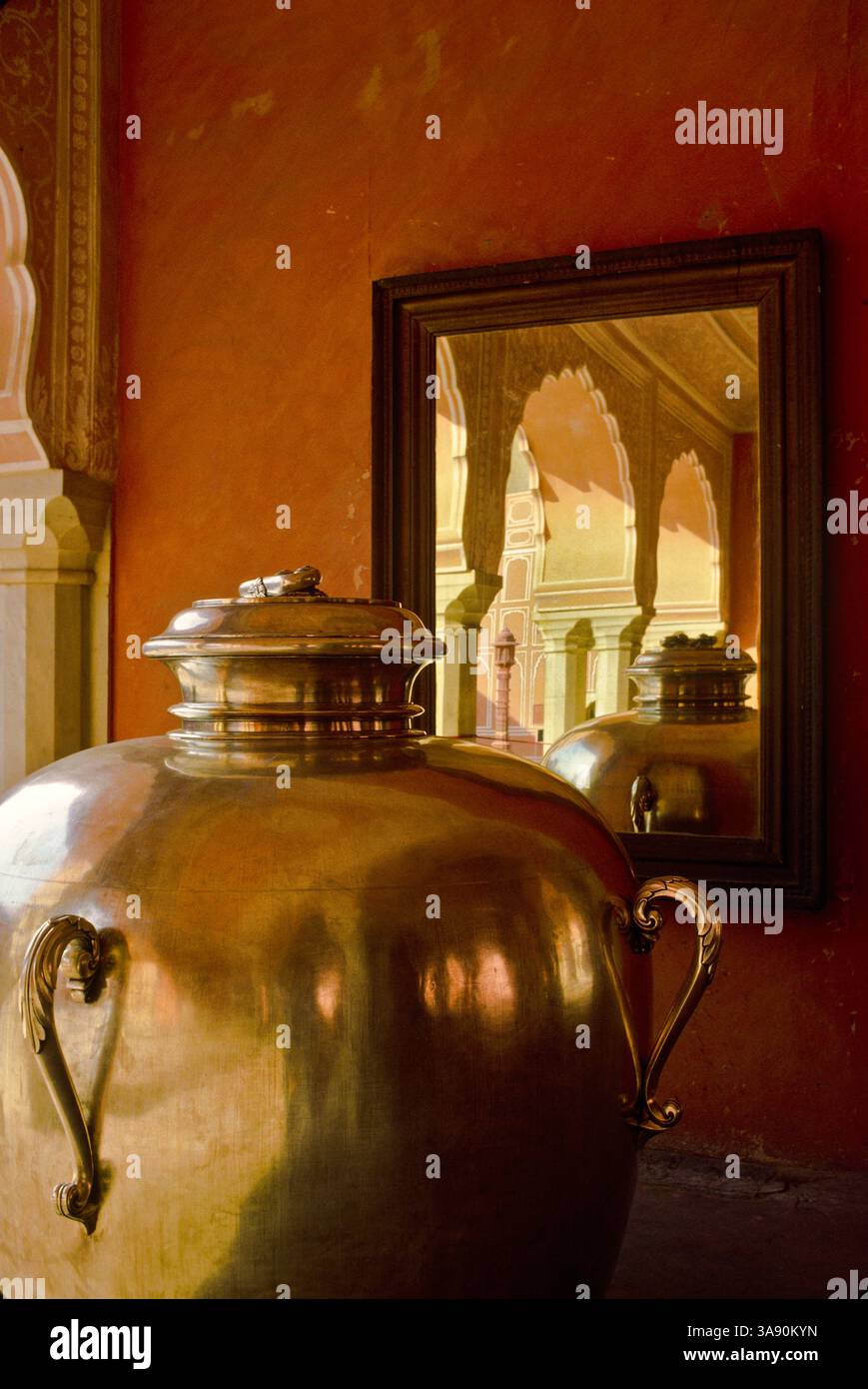 one of two enormous 5 ft silver urns (largest silver objects in world ...