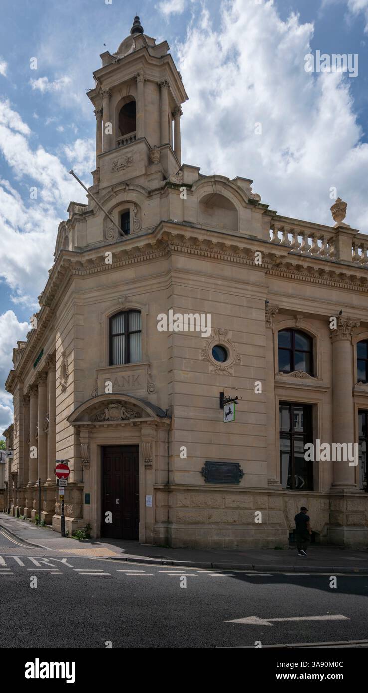 Street view of the High Street in Cheltenham, UK Stock Photo - Alamy
