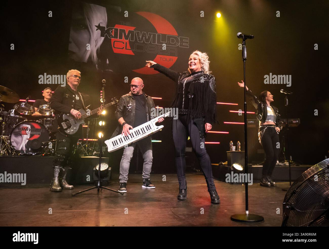 Kim Wilde at Glasgow Royal Concert Hall 25th March 2025 Stock Photo - Alamy