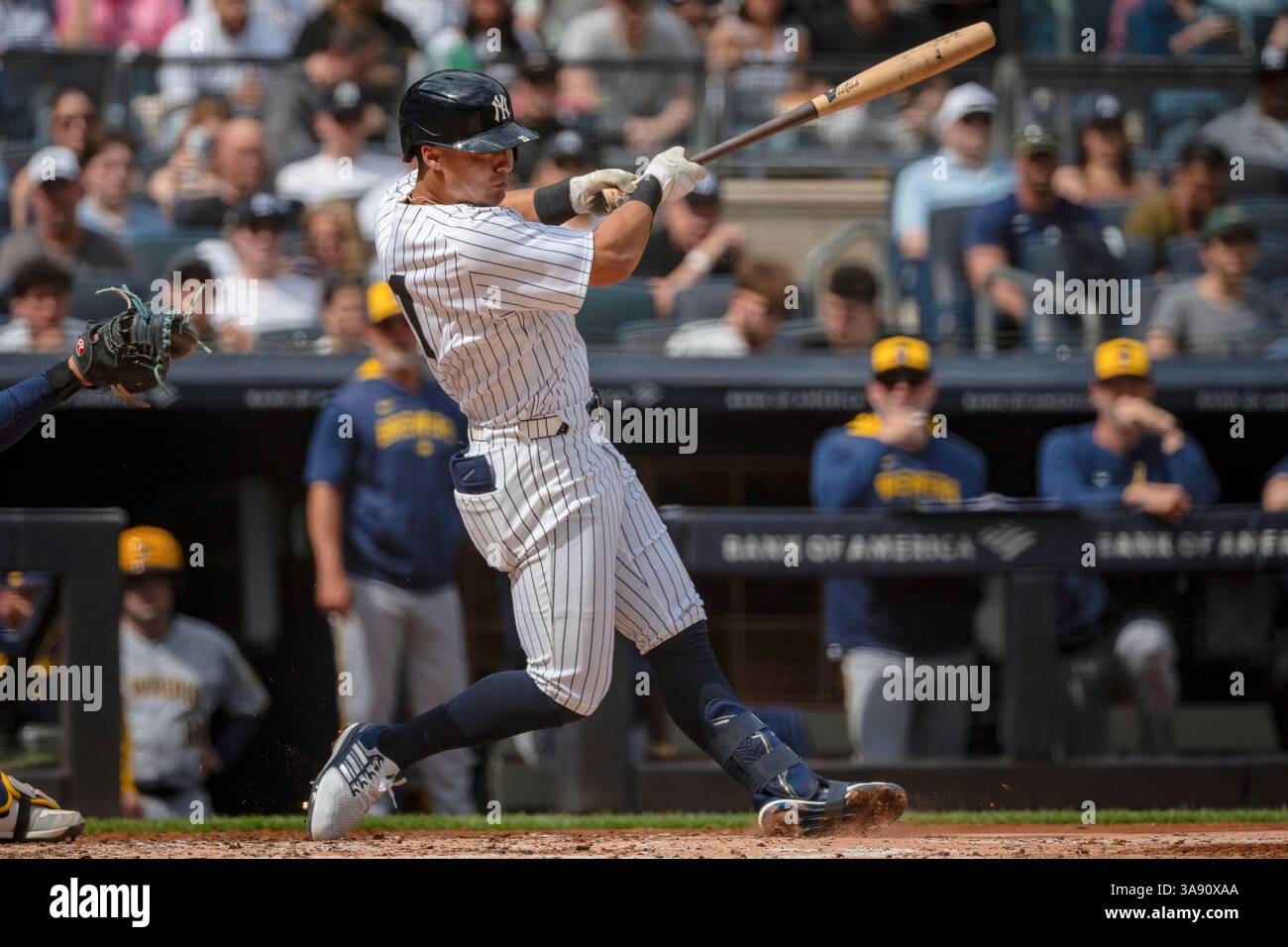 New York Yankees' Aaron Judge (99) hits a grand slam during the third ...