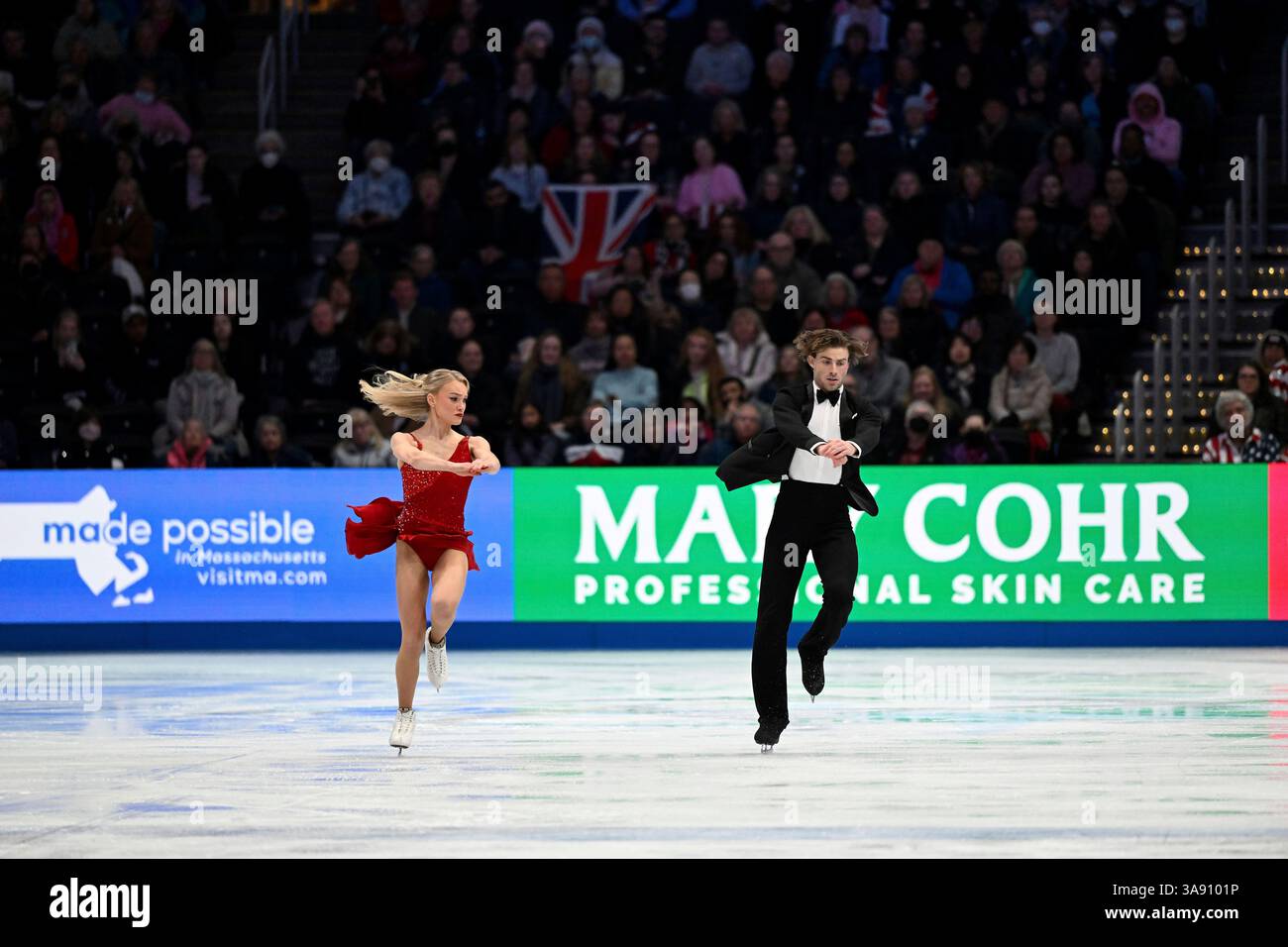 March 29, 2025, Boston, Mass: Phebe Bekker and James Hernandez of Great ...