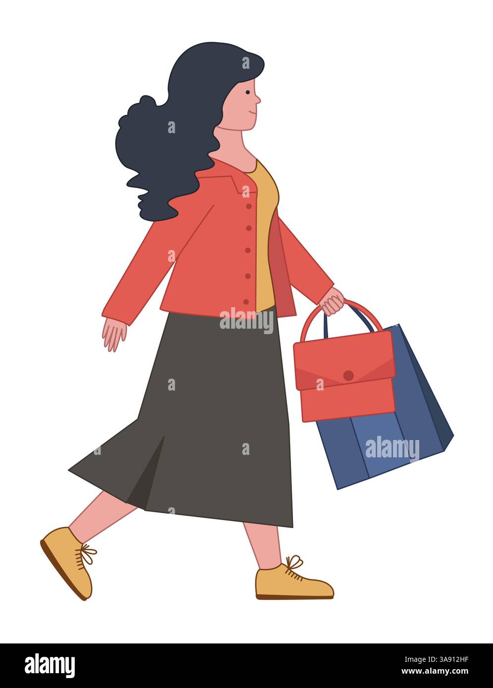 Smartly dressed female Stock Vector Images - Alamy
