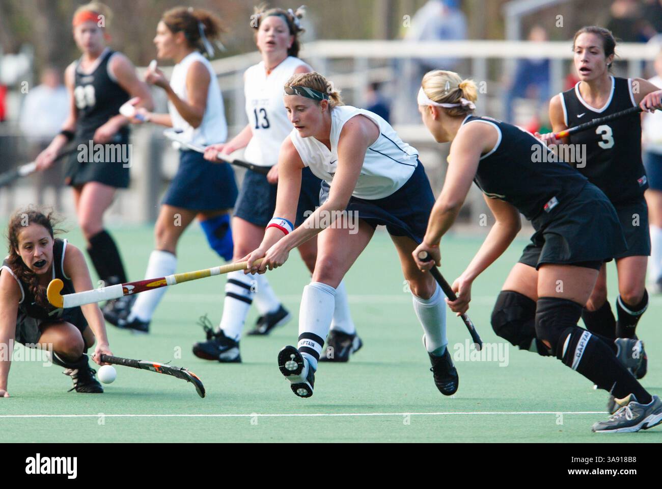 Field hockey tournament action - Princeton v. Penn State. Editorial use ...