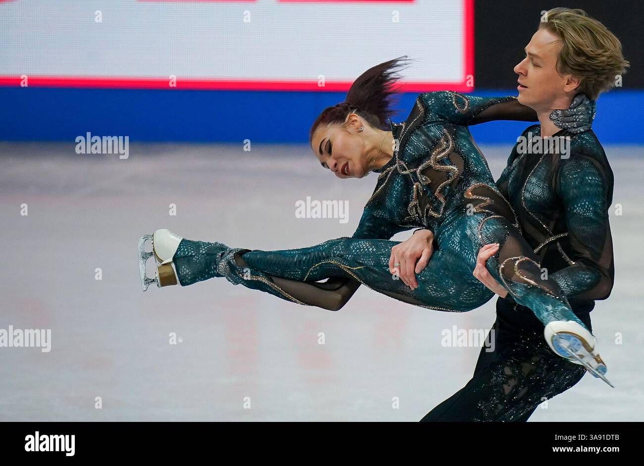 Boston, United States. 29th Mar, 2025. Diana Davis and Gleb Smolkin of ...