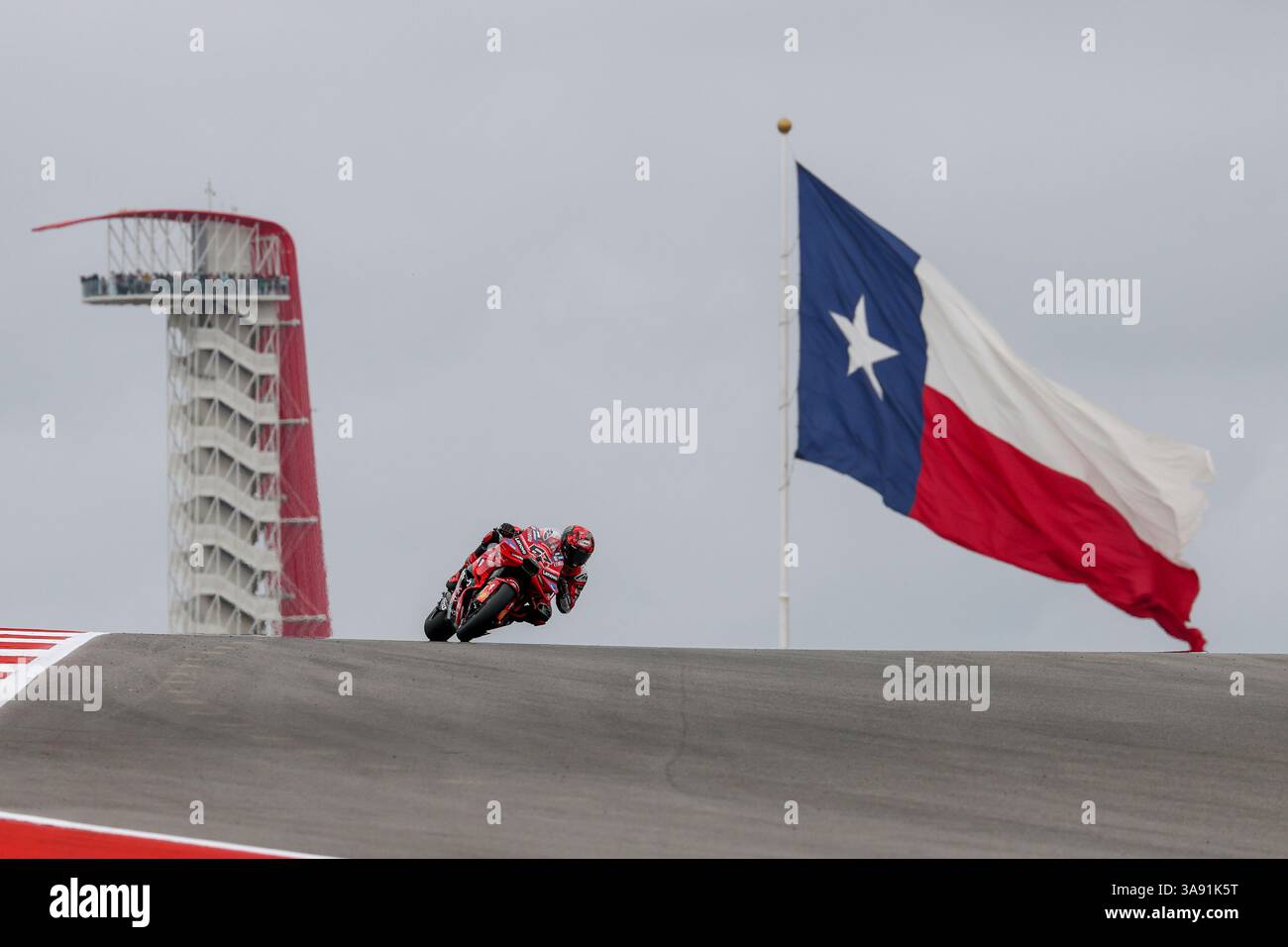 AUSTIN, TX - MARCH 29: Francesco Bagnaia (63) of Italy and Ducati ...