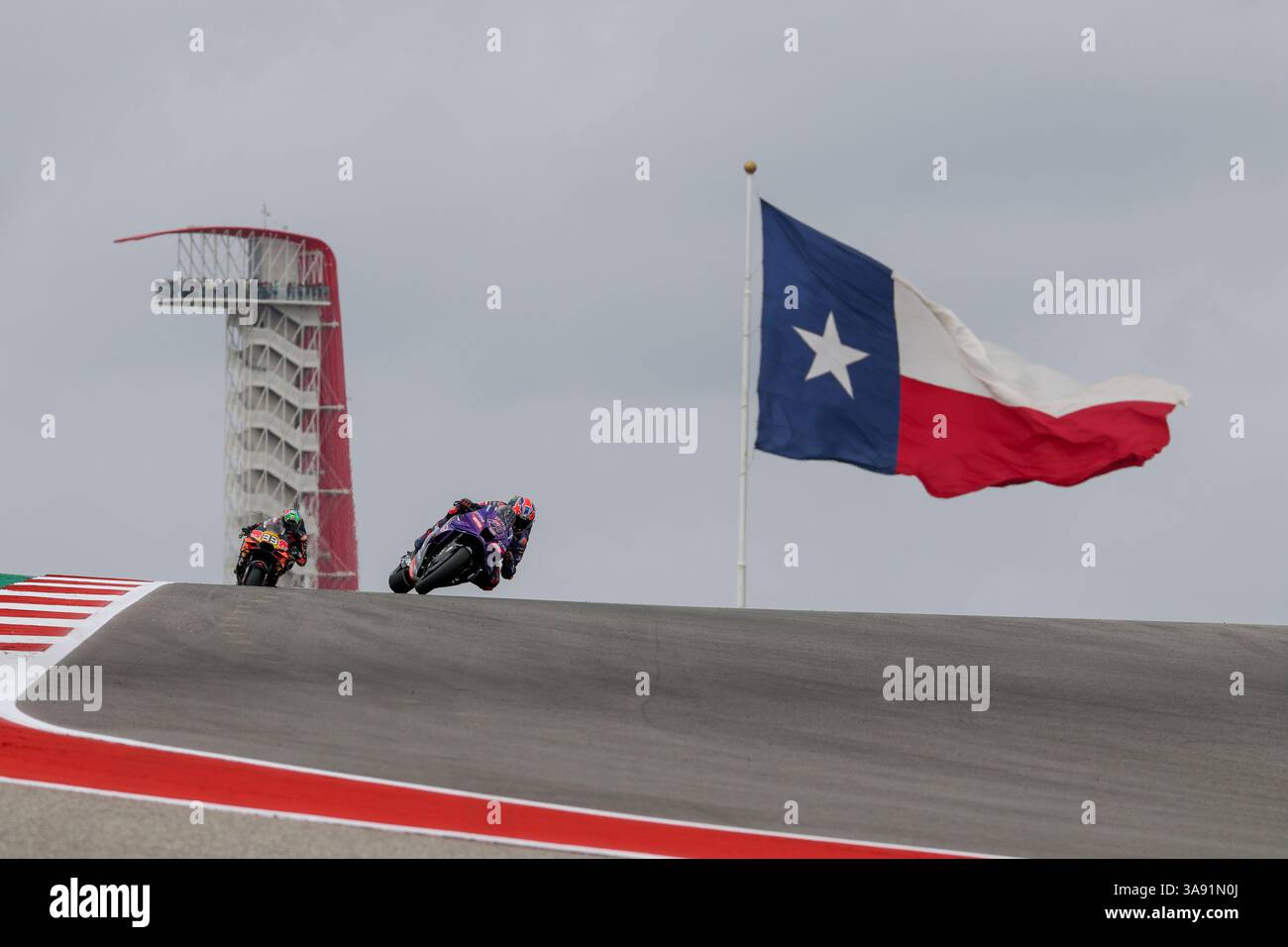AUSTIN, TX - MARCH 29: Jack Miller (43) of Australia and Prima Pramac ...