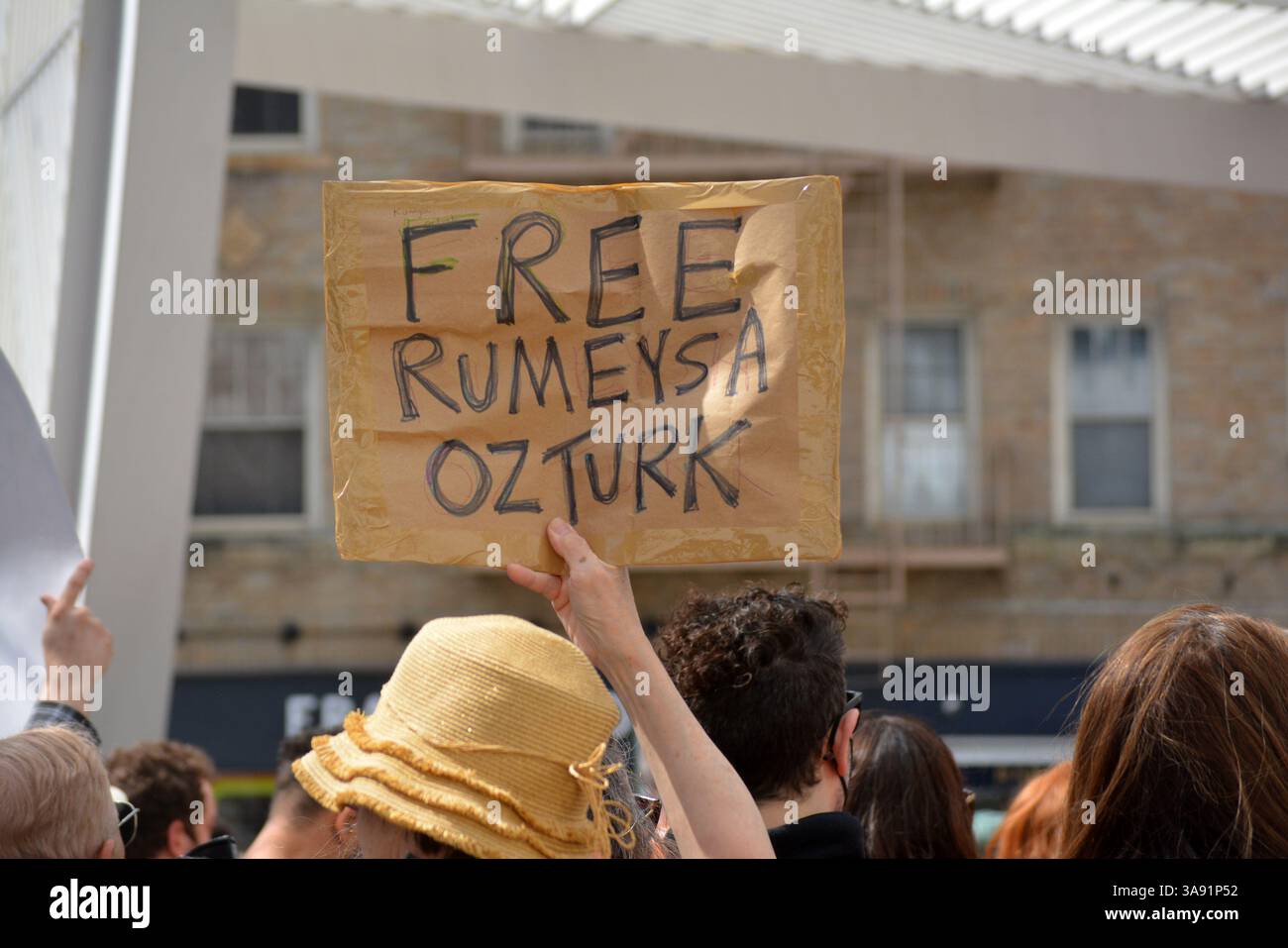 Tesla Takedown event against DOGE and Elon Musk marching to a Tesla ...