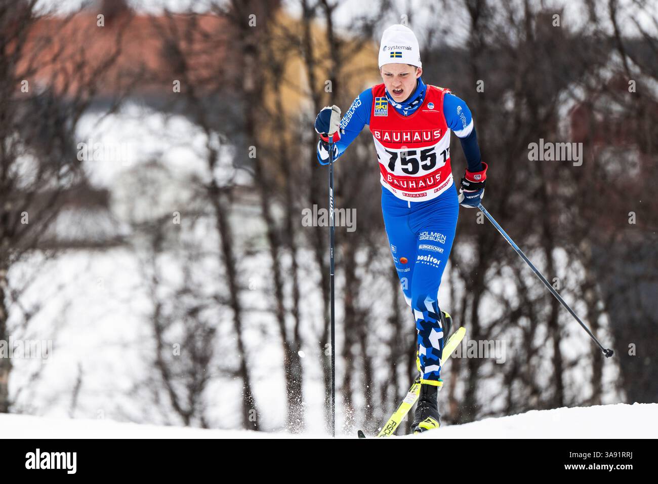 250329 Lars Persson, Hudiksvalls IF under prologen inför herrarnas ...