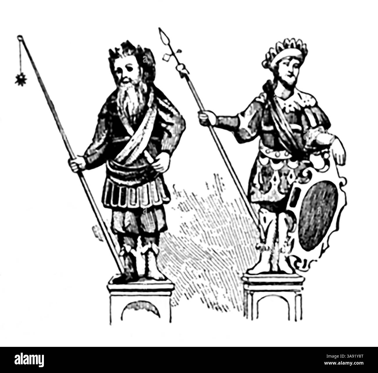 This illustreation dates to 1900. In biblical prophecy, Gog and Magog ...