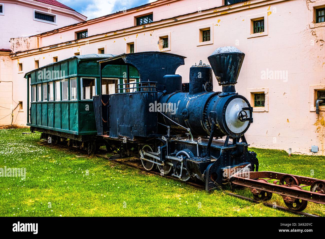 Ushuaia, Argentina - December 17, 2024: Steam Locomotive, known as the ...