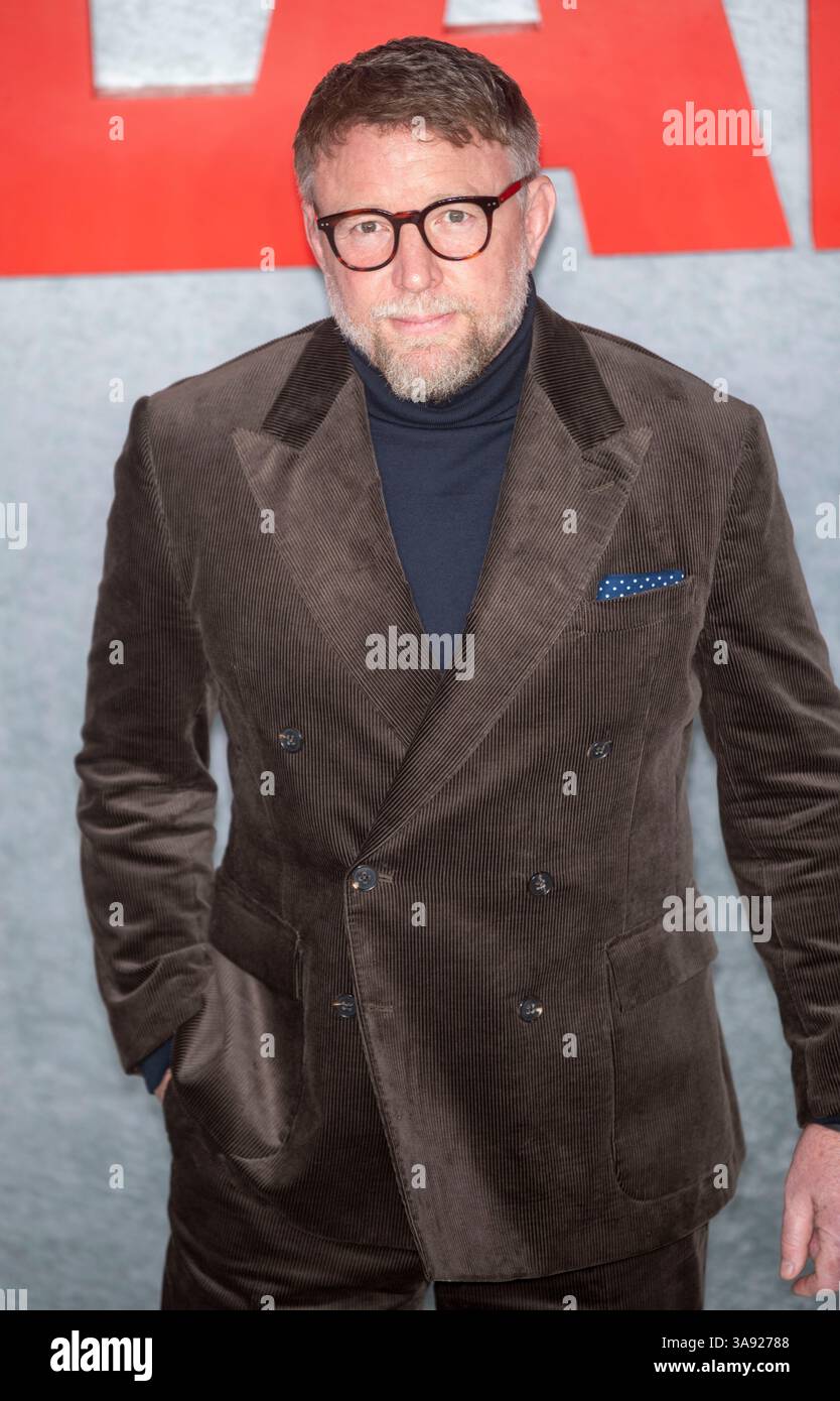 Guy Ritchie attending the UK premiere of MobLand at Odeon Luxe ...