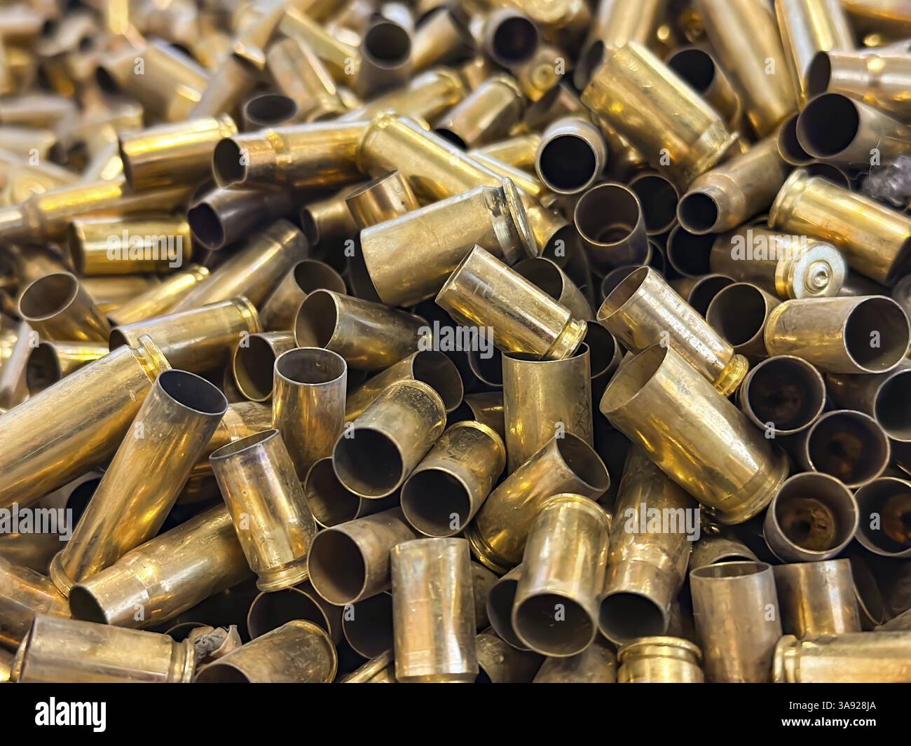 Empty Bullet Cartridge From Handgun in Switzerland Stock Photo - Alamy