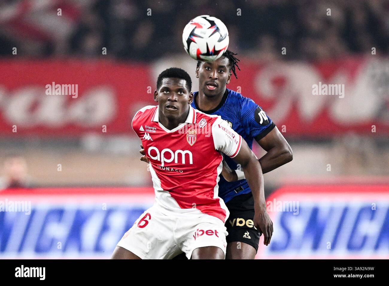 36 Breel EMBOLO (asm) - 64 Moise BOMBITO (ogcn) during the Ligue 1 ...