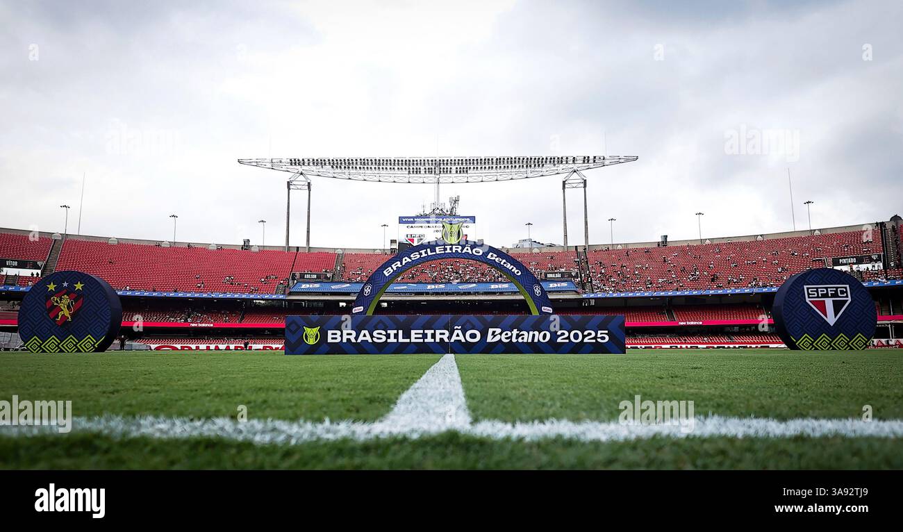 SP - SAO PAULO - 03/29/2025 - BRAZILIAN A 2025, SAO PAULO x SPORT ...