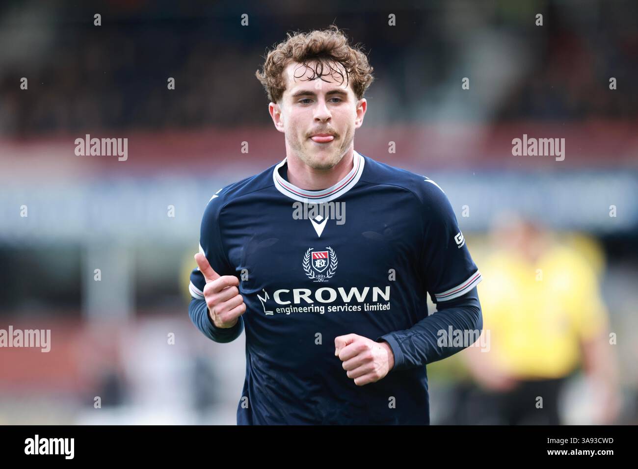 Dens Park, Dundee, UK. 29th Mar, 2025. Scottish Premiership Football, Dundee versus Rangers ...