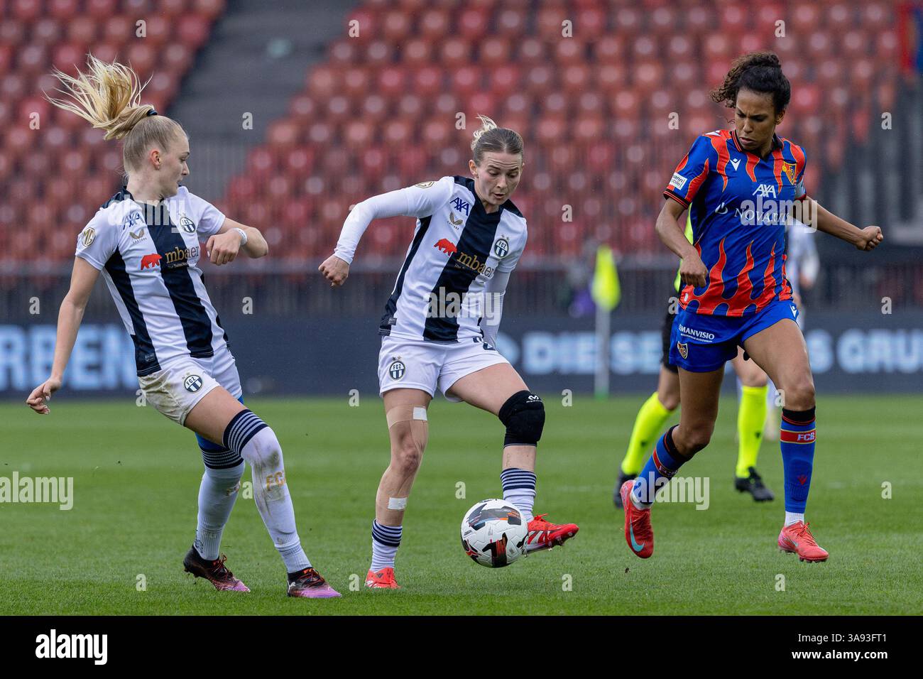 Zurich, Switzerland, March 29st 2025: Kim Dubs (24 Zurich) during the ...