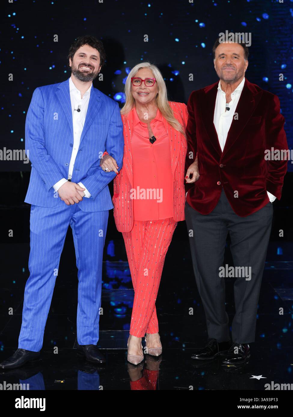 Rome, Italy. 29th Mar, 2025. Rome, Rai studios ex Dear, TV show "We'll ...