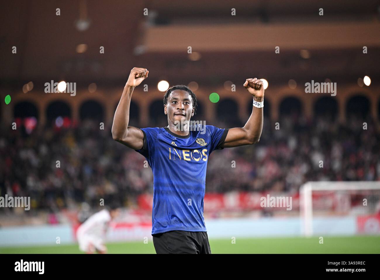 64 Moise BOMBITO (ogcn) during the Ligue 1 match between Monaco and ...